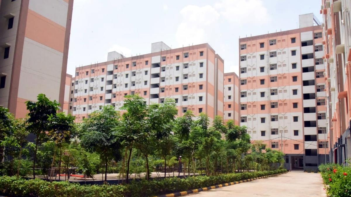 2BHK houses to be given to beneficiaries at eight locations today - The ...