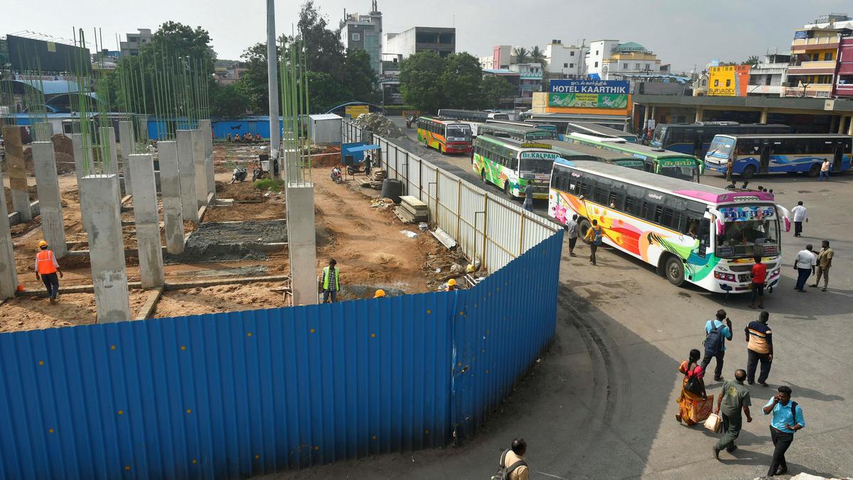 Reconstruction of bus terminus under Smart Cities Mission at risk of ...