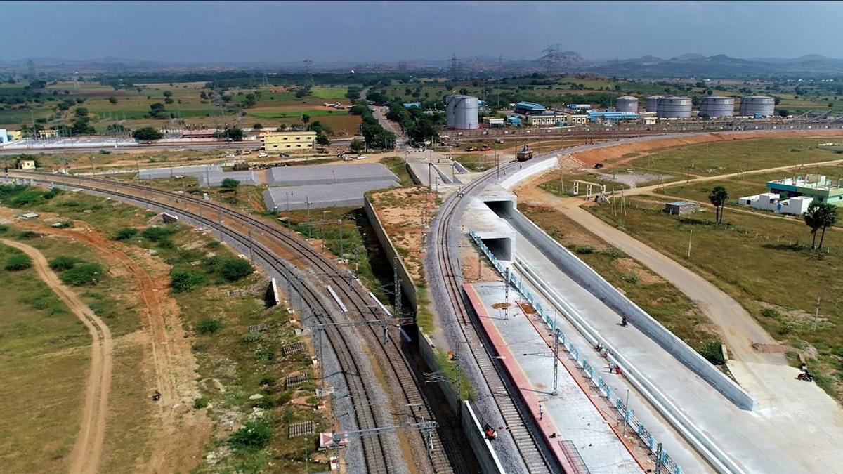 Bypass railway line at Gooty Junction improves speed of trains - The Hindu