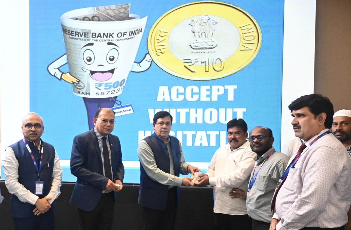 Banks are organising coin melas to popularise the use of ₹10 coins ...