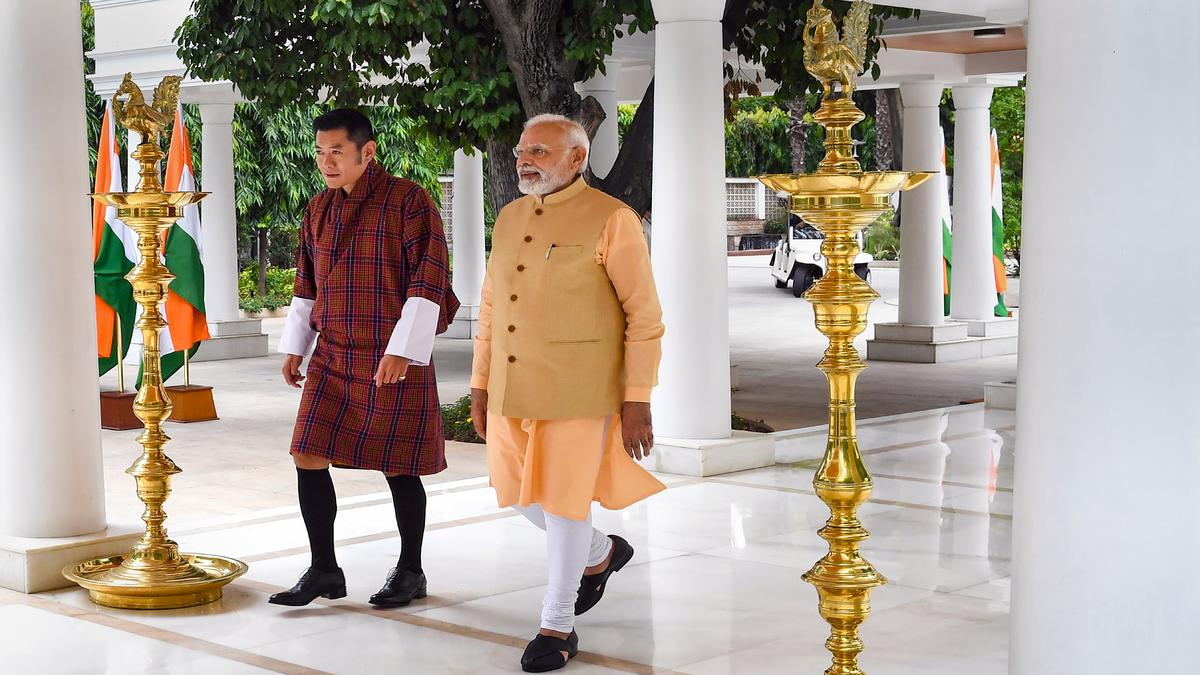Bhutan king meets PM Modi - The Hindu