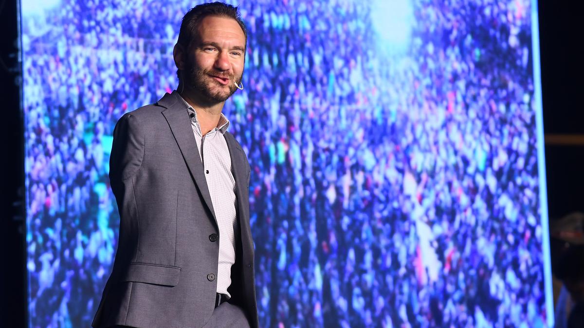 Nick Vujicic urges youth to believe in power of unity, humanity and ...
