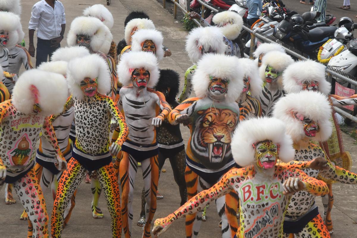 Video | Tiger dance competition in Mangaluru highlights - The Hindu