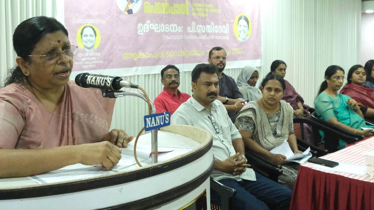 Revamp journalism courses to create gender sensitivity, says Sathidevi ...