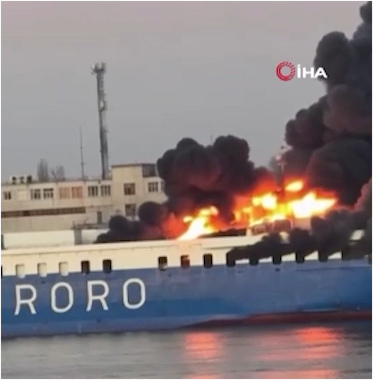 Russia strikes Ukrainian port, damages Turkish-owned vessels - The Hindu