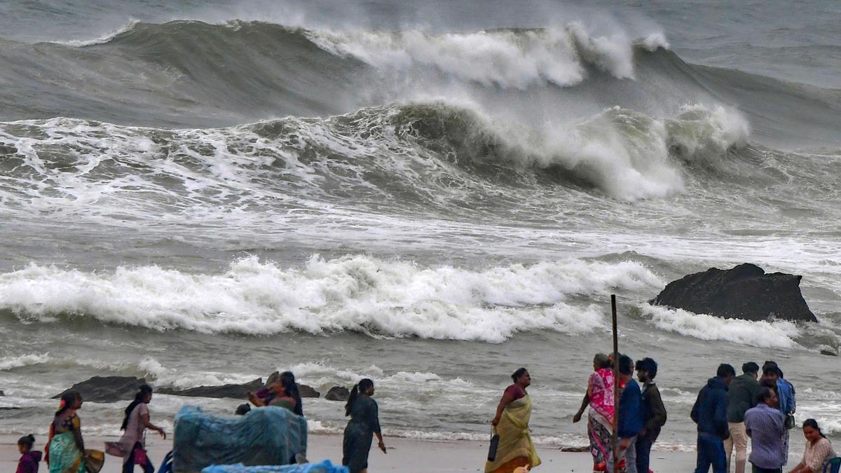 Cyclone Michaung intensifies into ‘severe cyclonic storm’ - The Hindu