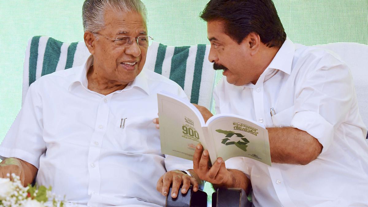 Kerala CM lists achievements in ‘progress report’ of govt. - The Hindu