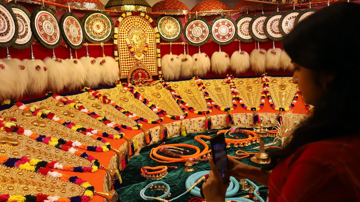 Vilambaram ceremony declares open Thrissur Pooram - The Hindu