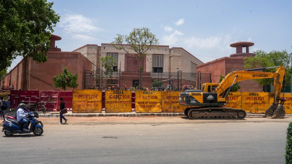 In Frames | First look from inside the New Parliament Building - The Hindu