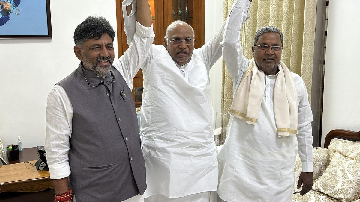 Congress announces Siddaramaiah as CM of Karnataka and D.K. Shivakumar as his only deputy - The ...