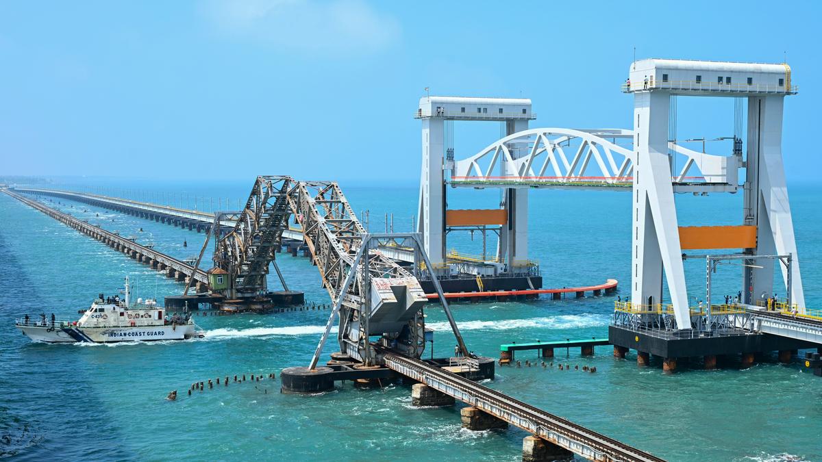 Pamban Bridge Inauguration LIVE: PM Modi Updates & India's First ...