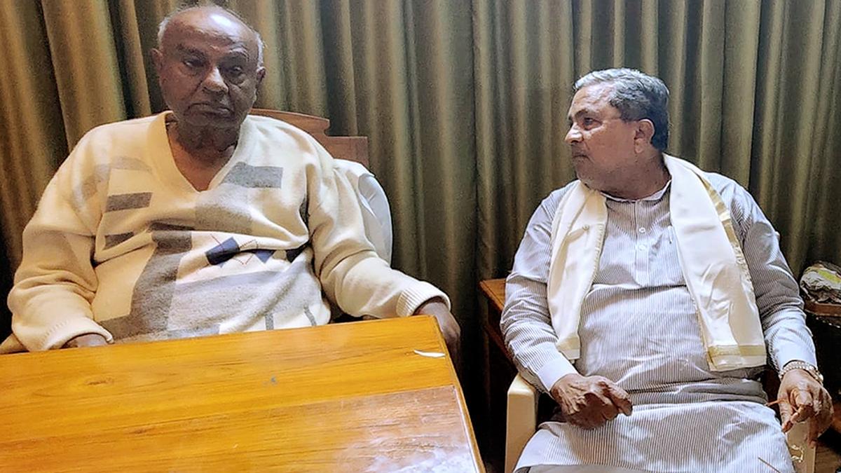 Siddaramaiah says Deve Gowda is behaving like Modi’s cheerleader and ...