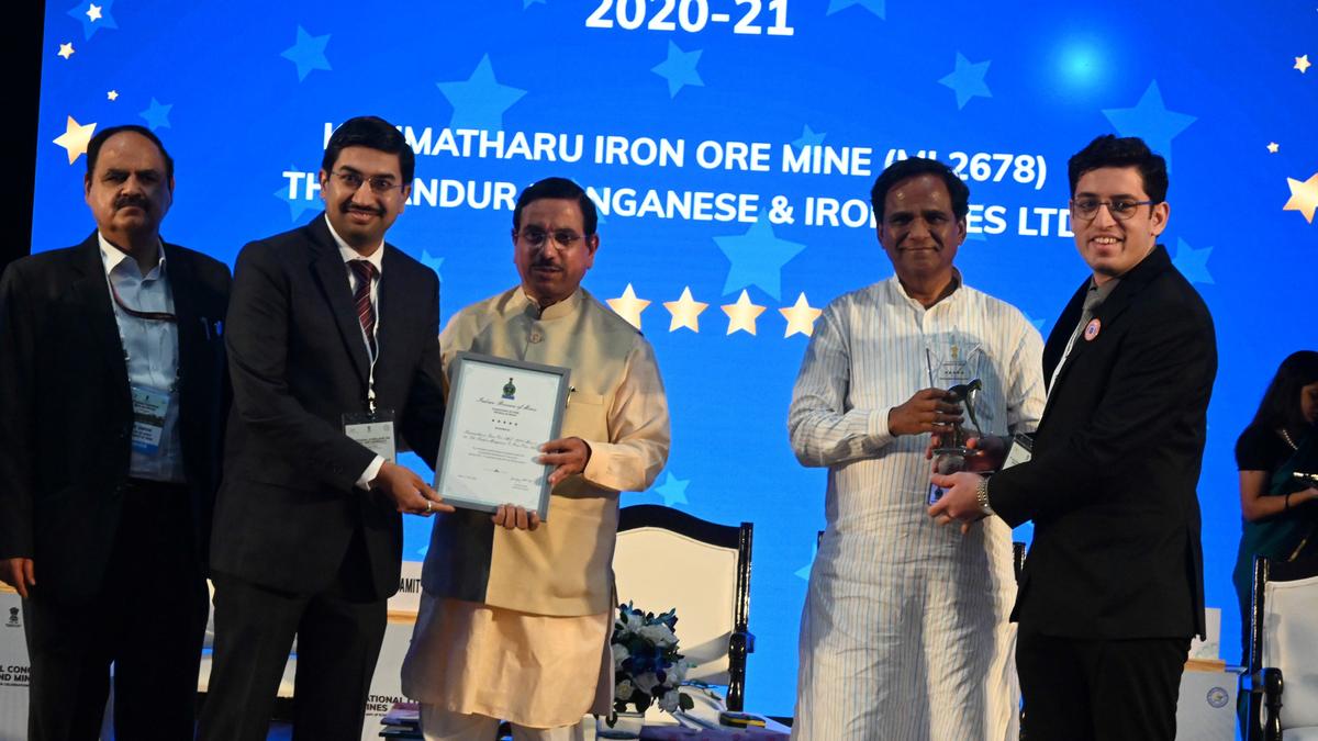 Two mining leases of SMIORE bag five-star rating - The Hindu