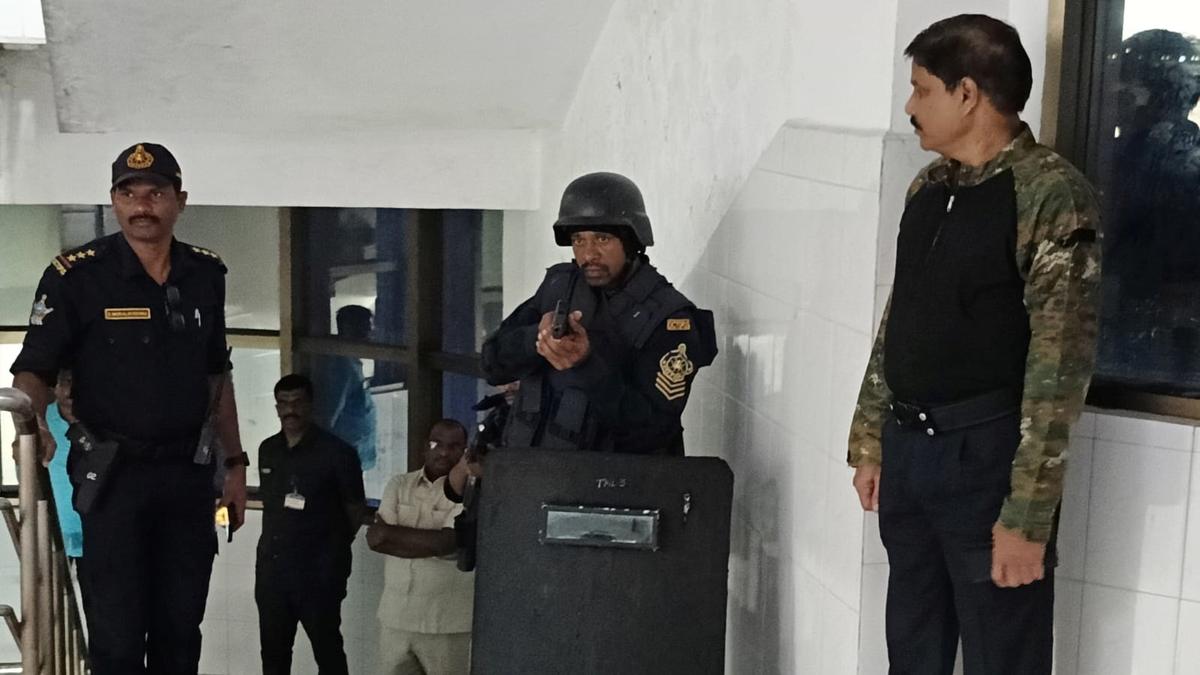 OCTOPUS unit conducts mock drill at pilgrims’ complex - The Hindu