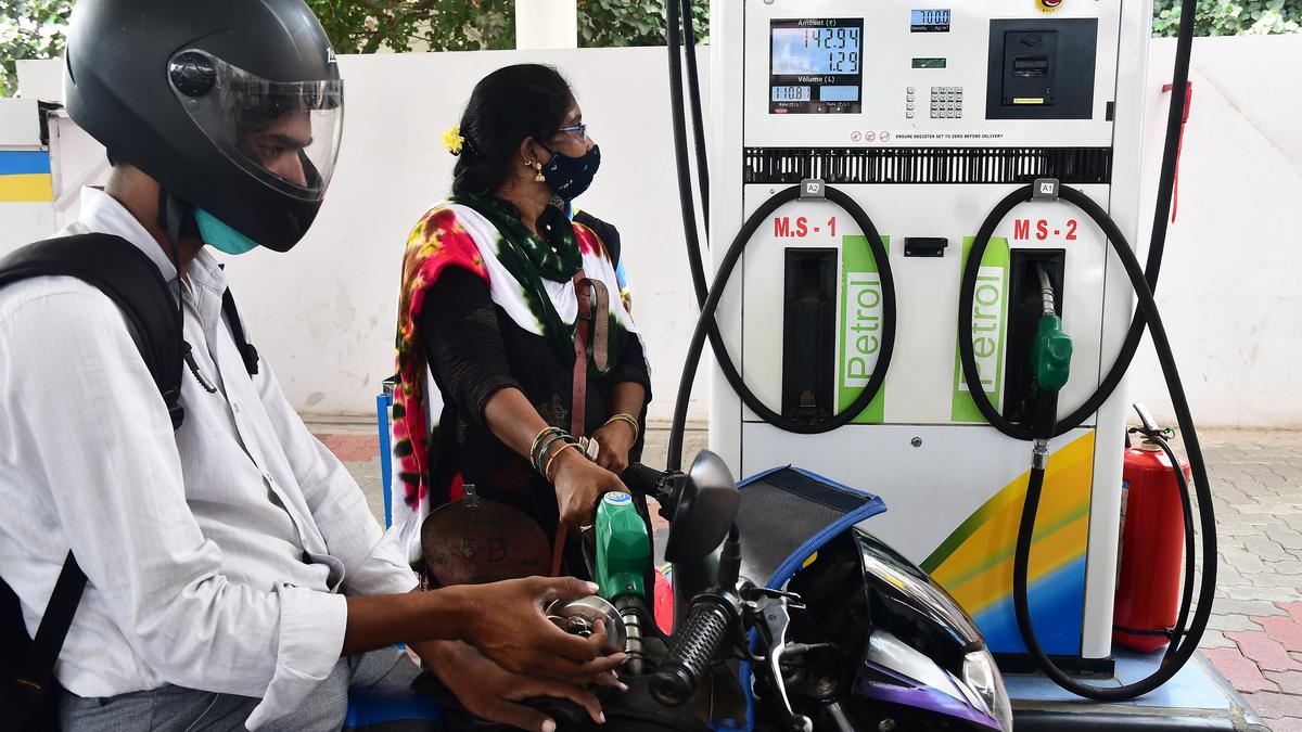 Fuel price hike riles the common man - The Hindu