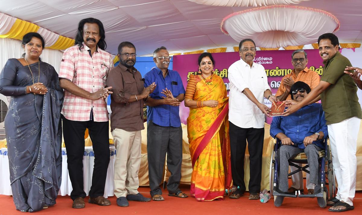 Thamizhachi Thangapandian launches her works at Madurai Book Fair - The ...