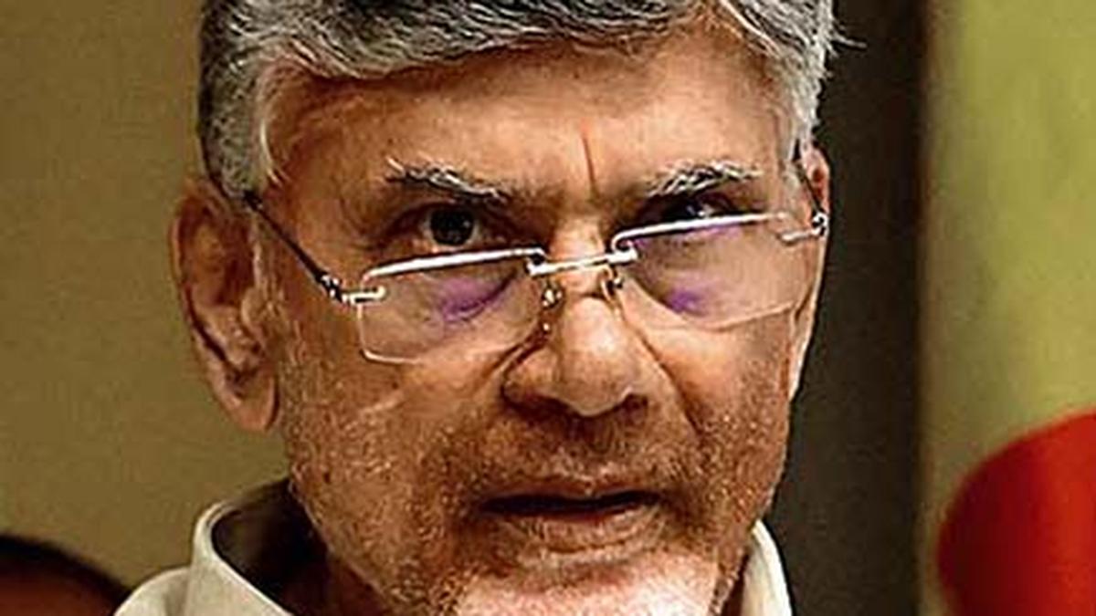 Jagan turned A.P. more backward than Bihar, says Naidu - The Hindu