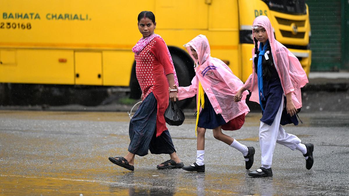 ‘School in a box’ for children in Assam flood relief camps - The Hindu