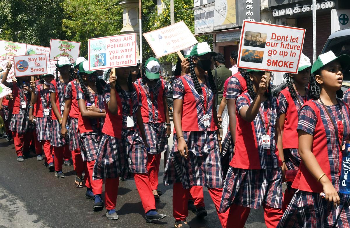 Environment protection awareness rally held in Thoothukudi - The Hindu