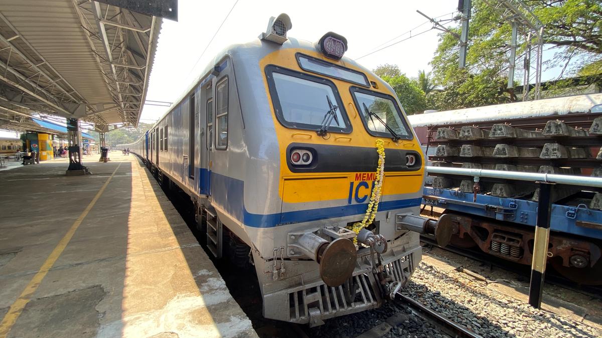 Madgaon-Mangaluru MEMU does not cater to demand in morning and evening - The Hindu