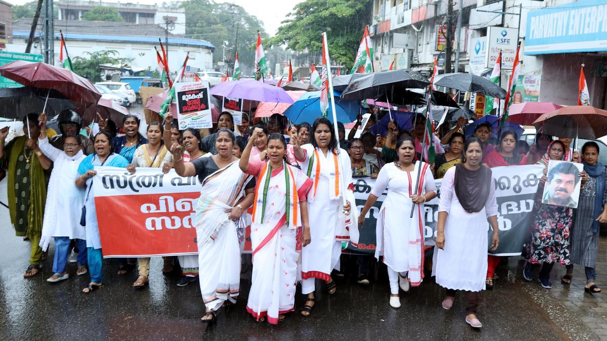 Mahila Congress will continue protests till Mukesh steps down: Jebi ...