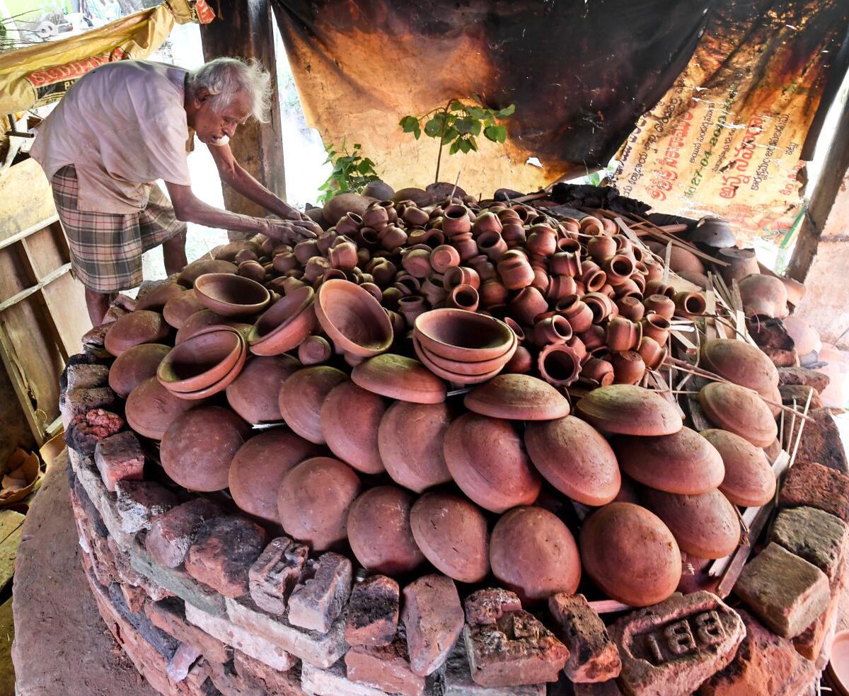 Watch | This 91-year-old potter continues to make traditional earthen ...