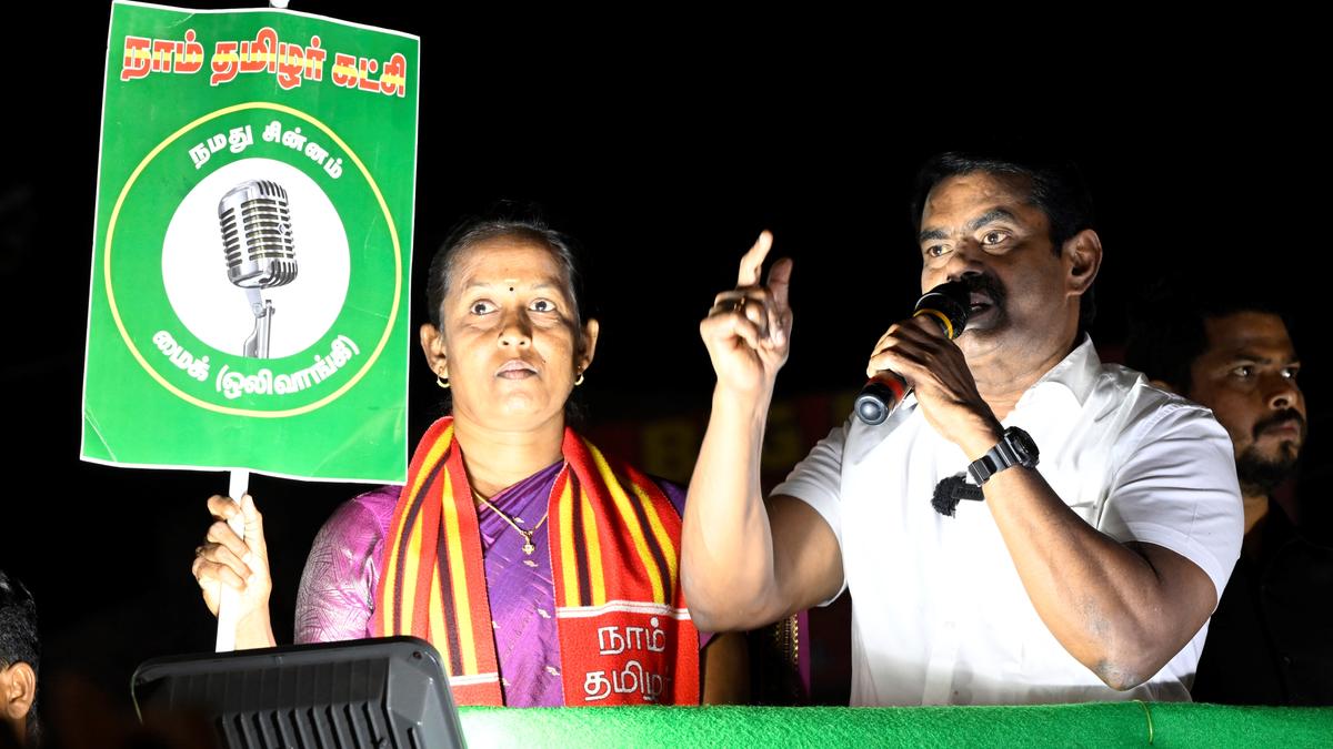 Erode (East) bypoll 2025: Seeman booked for campaigning beyond permitted time - The Hindu