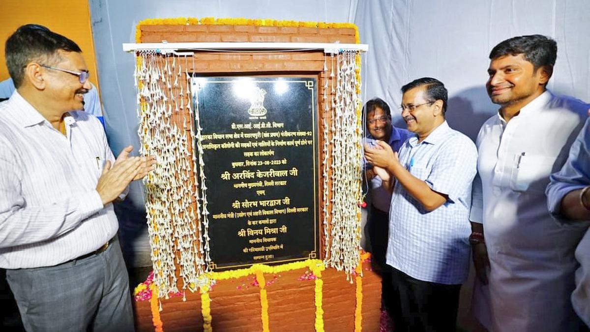 Will have roads constructed in all unauthorised colonies by December ...