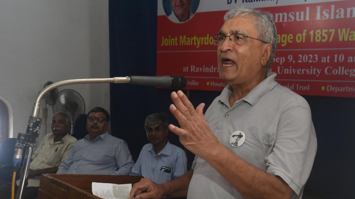 Shared heritage of 1857 War of Independence should be remembered for uniting India: Shamsul ...