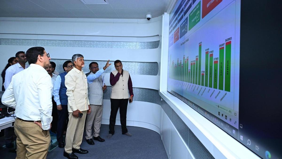 A.P. CM asks officials to improve service delivery through Real Time ...