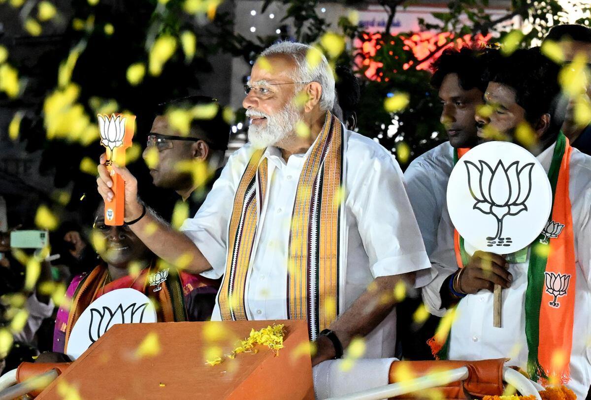 Watch | PM Narendra Modi roadshow in Chennai | Here’s what his supporters said - The Hindu