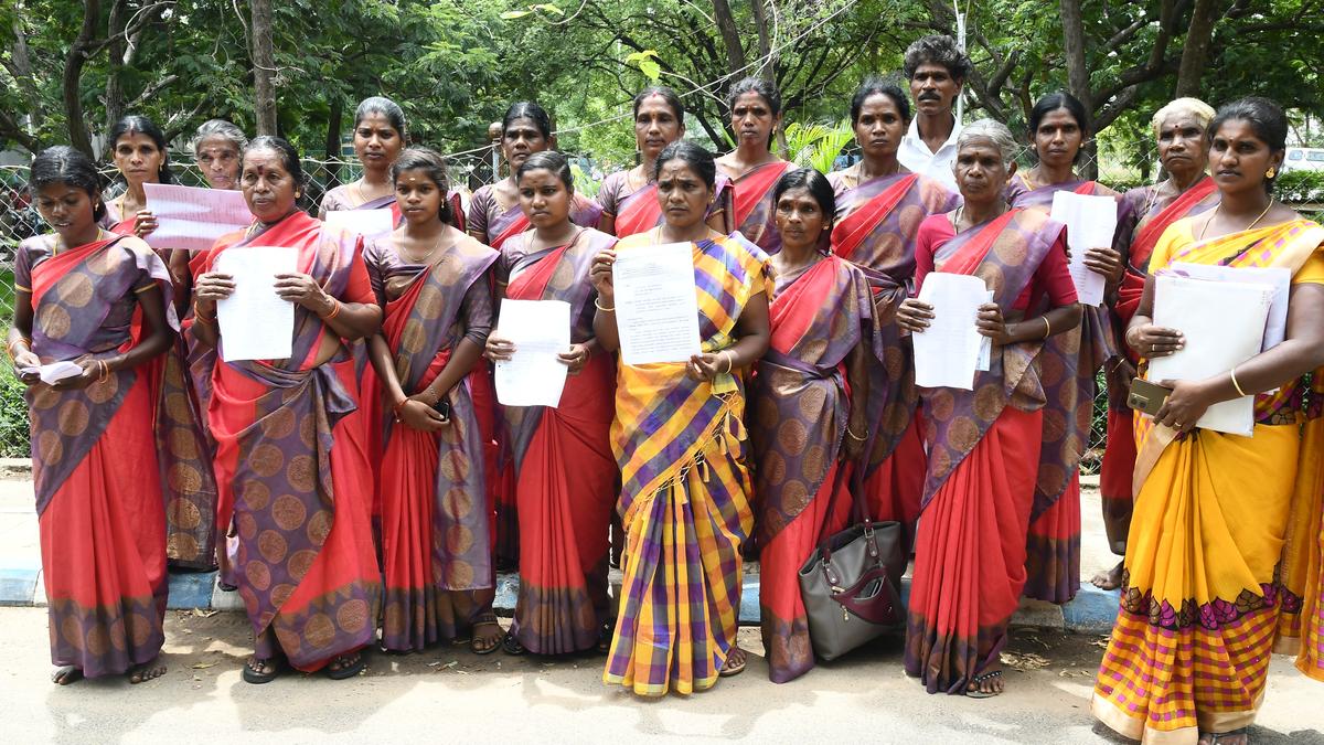 Kodai Kuriniji Women’s Movement complain of bad roads in tribal areas ...