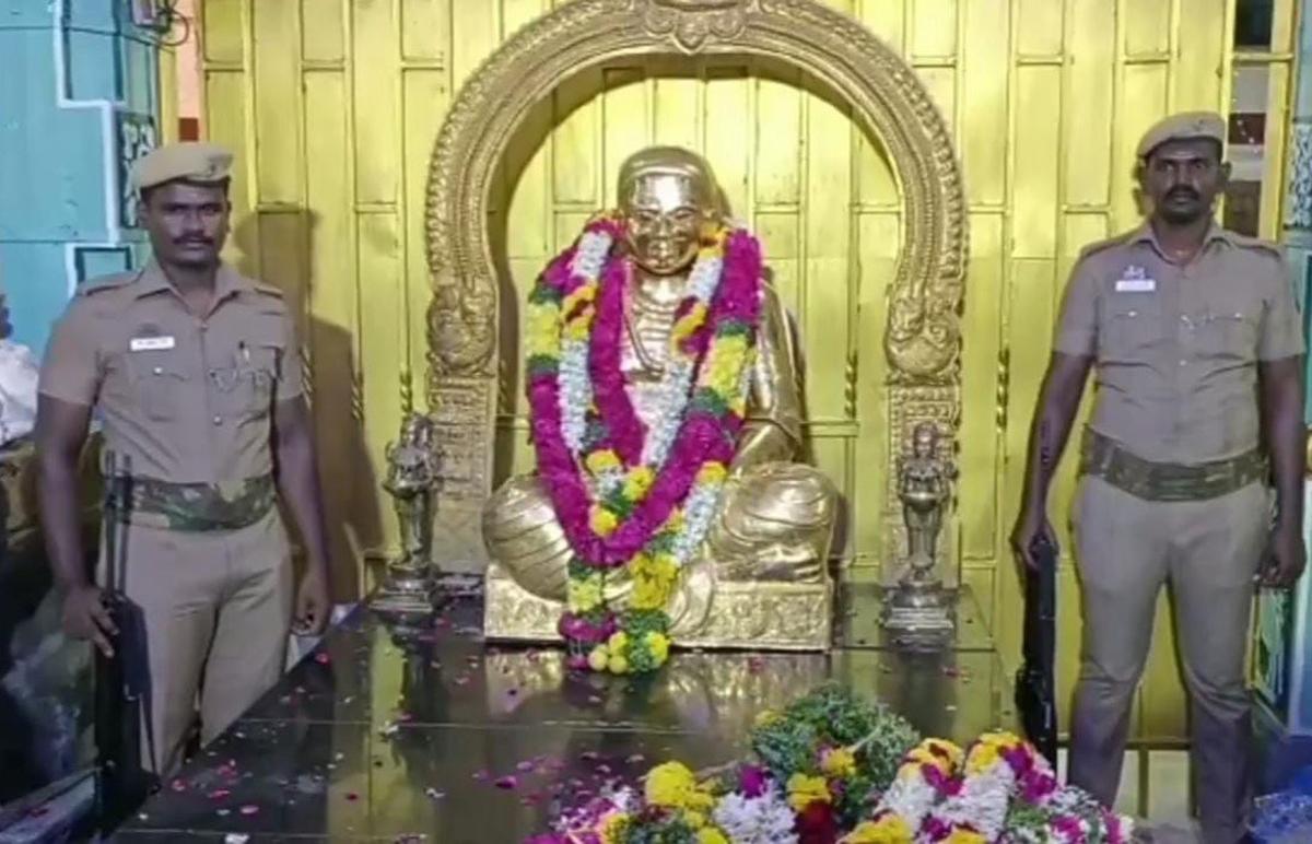 Armour installed on Thevar statue, security enhanced at memorial - The ...