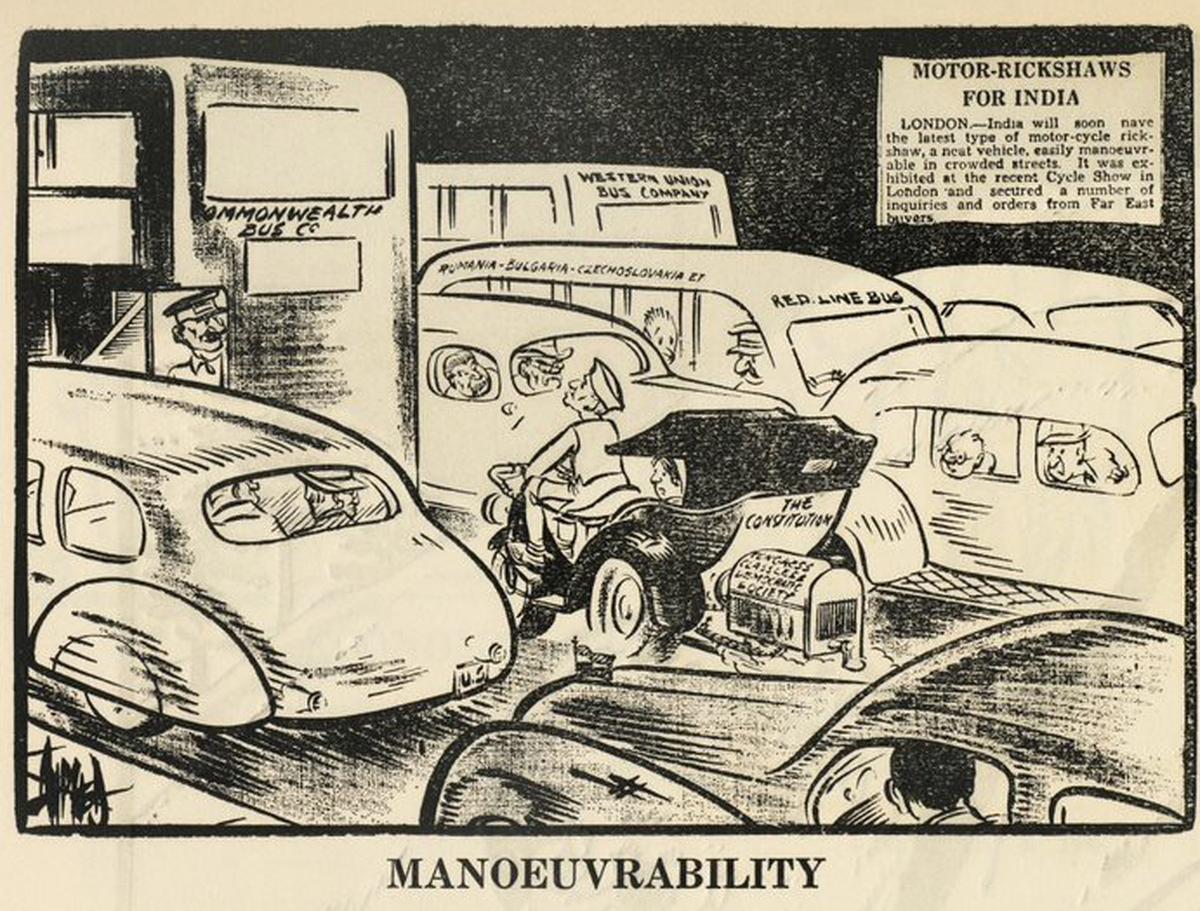 An exhibition of cartoons by ever-green Enver Ahmed - The Hindu