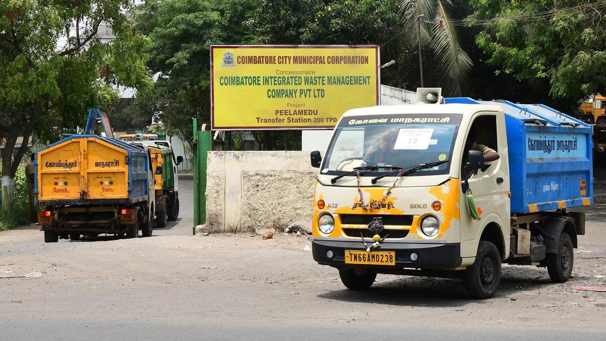 Coimbatore Corporation to establish three garbage transfer stations at ...