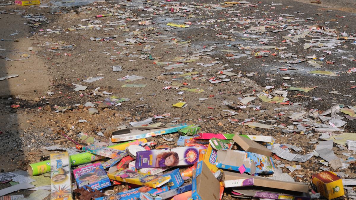 Erode Corporation begins clearing firecracker waste from residential ...