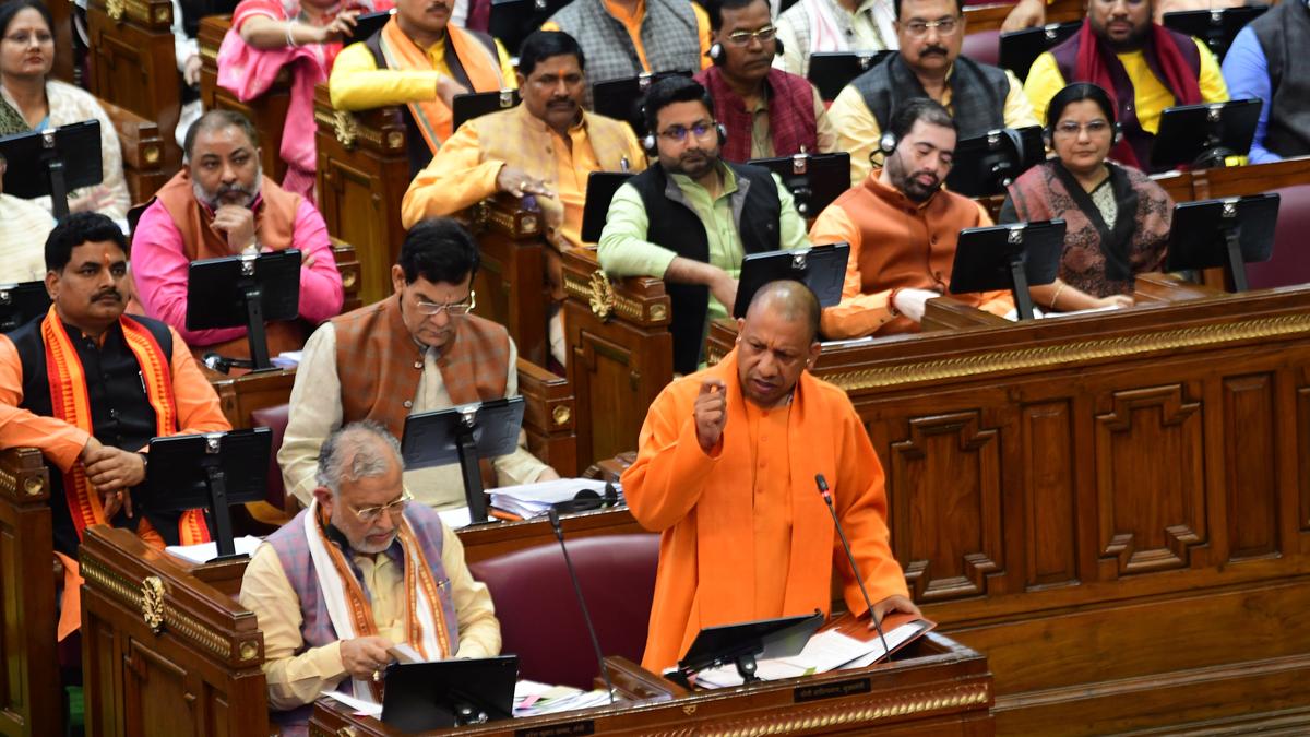 Budget Session of Uttar Pradesh Legislature from February 20 - The Hindu