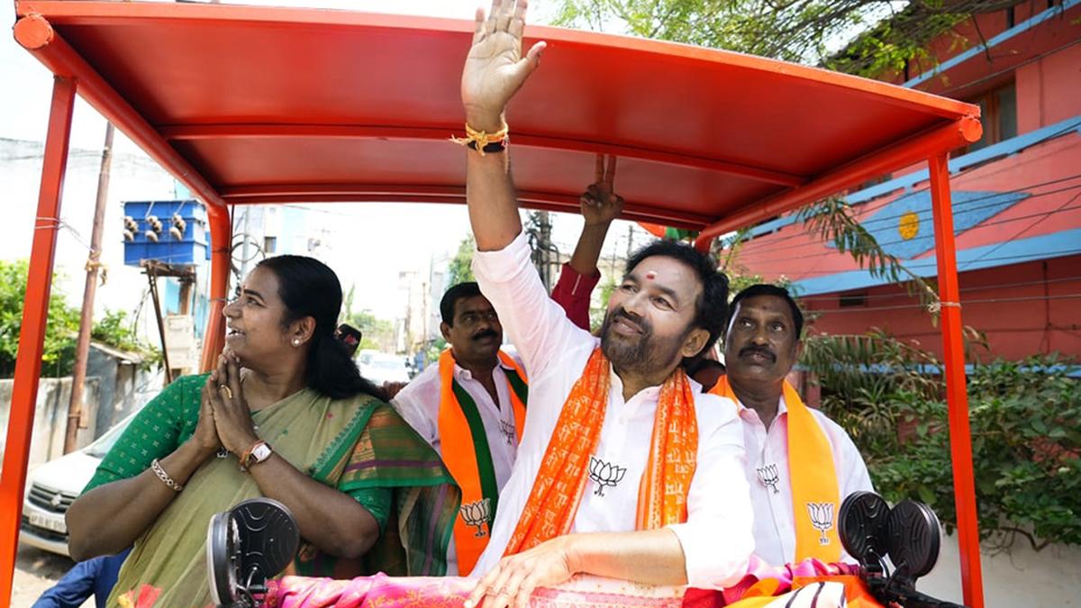 Kishan Reddy to file papers today - The Hindu