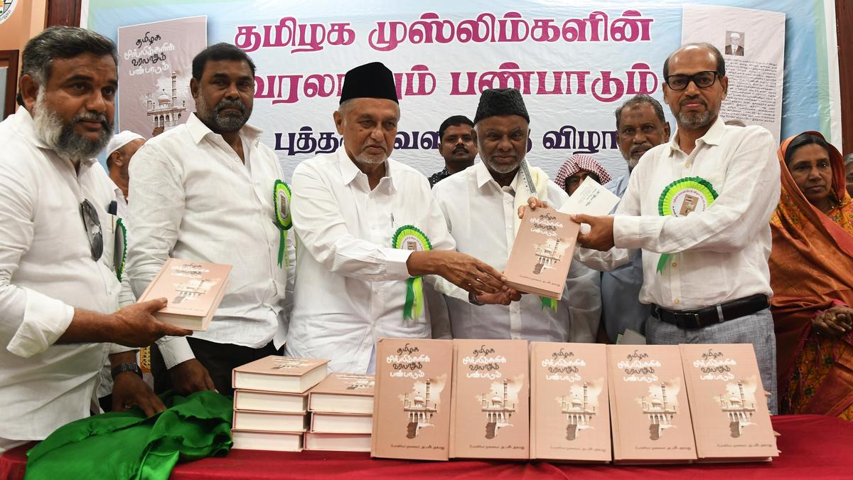 Book on history, culture of Tamil Muslims released - The Hindu
