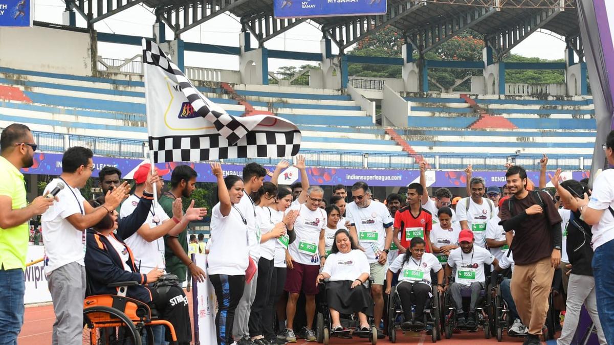 How Assisted Technology made this marathon inclusive - The Hindu