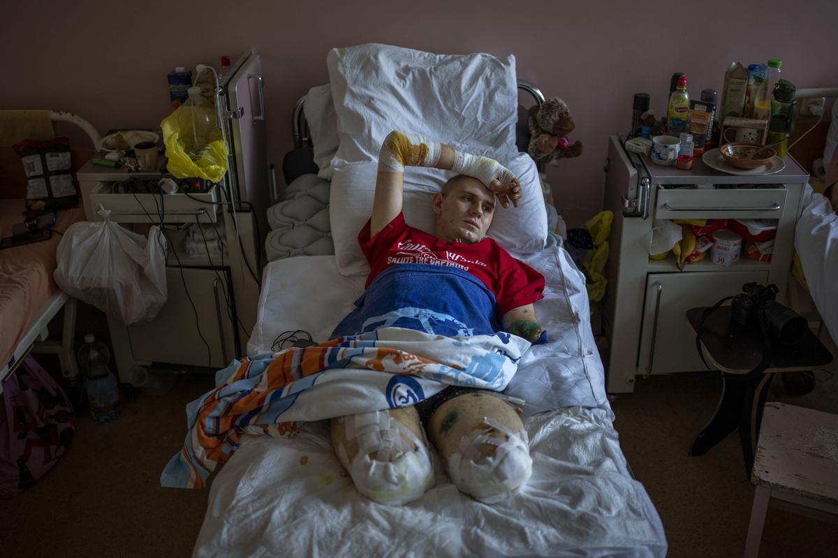 In pictures | 100 days of Ukraine’s wounds - The Hindu