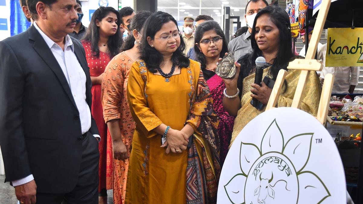 Women entrepreneurs get a platform to sell their products - The Hindu