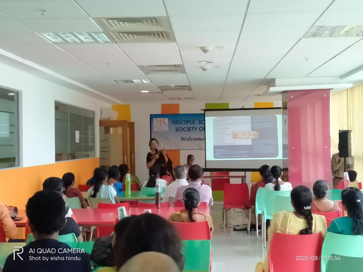 Chennai chapter of Multiple Sclerosis Society of India turns 25 - The Hindu