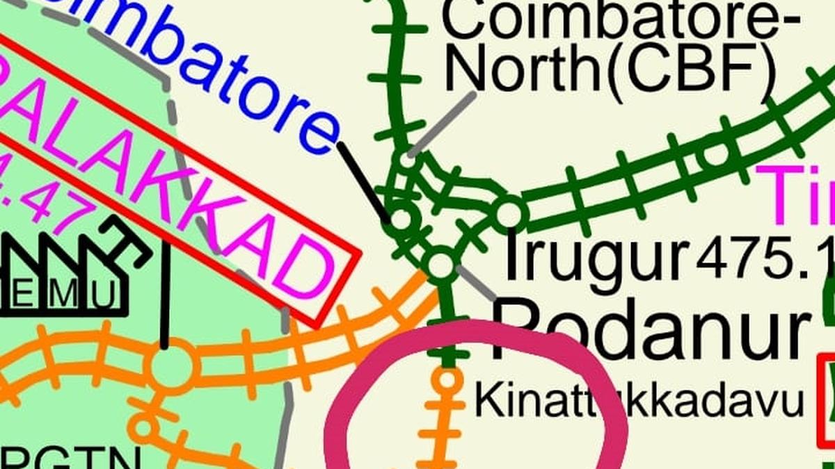 Southern Railway reminded to reconstitute of Kinathukkadavu-Pollachi ...