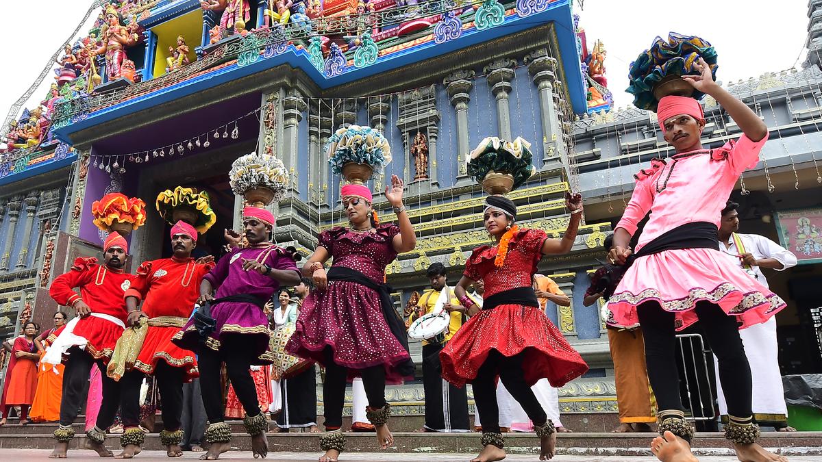 ‘Garaga Natyam’ becomes centre of attraction at Durga temple in ...