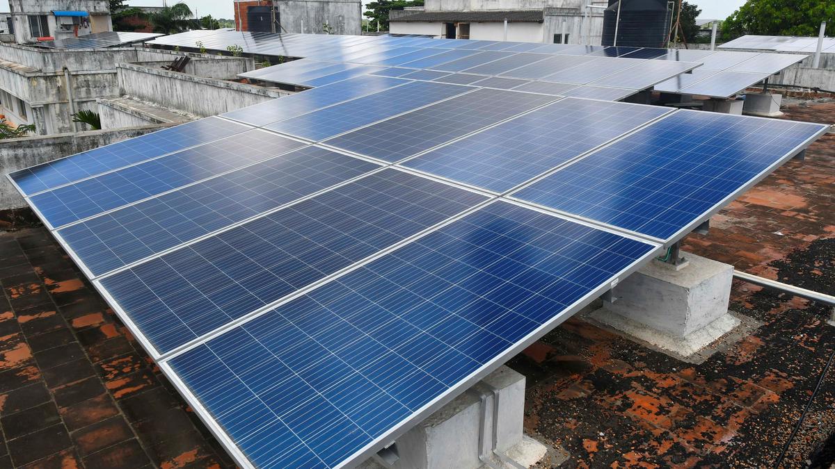 Programme rolled out to tap more solar power in Puducherry - The Hindu