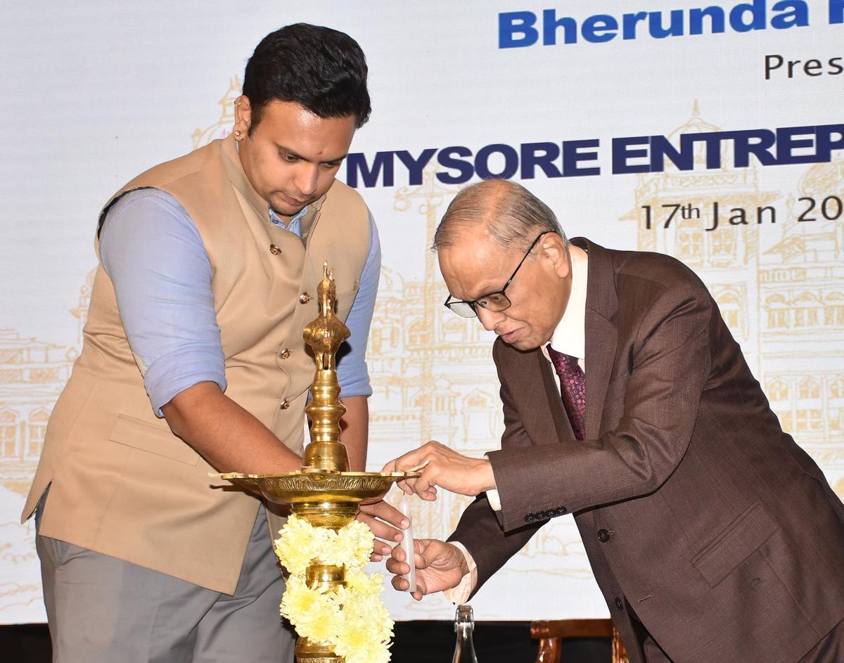 Entrepreneurship is a key to reducing poverty: Narayana Murthy - The Hindu