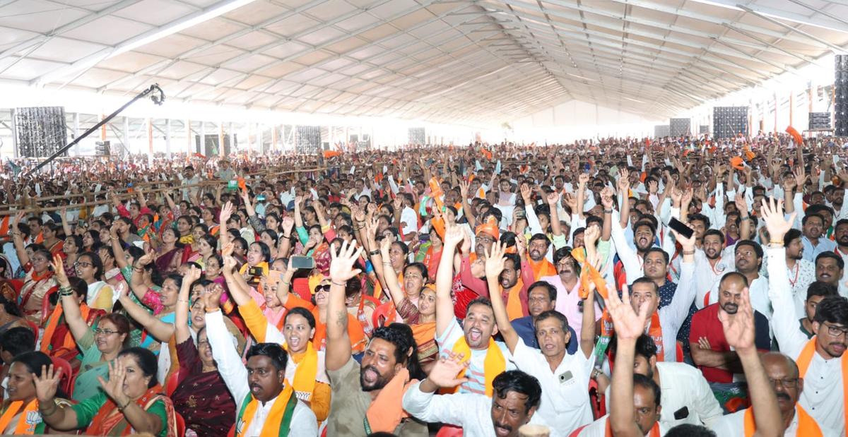 Modi calls party workers his ‘good friends’, asks them to work for full ...