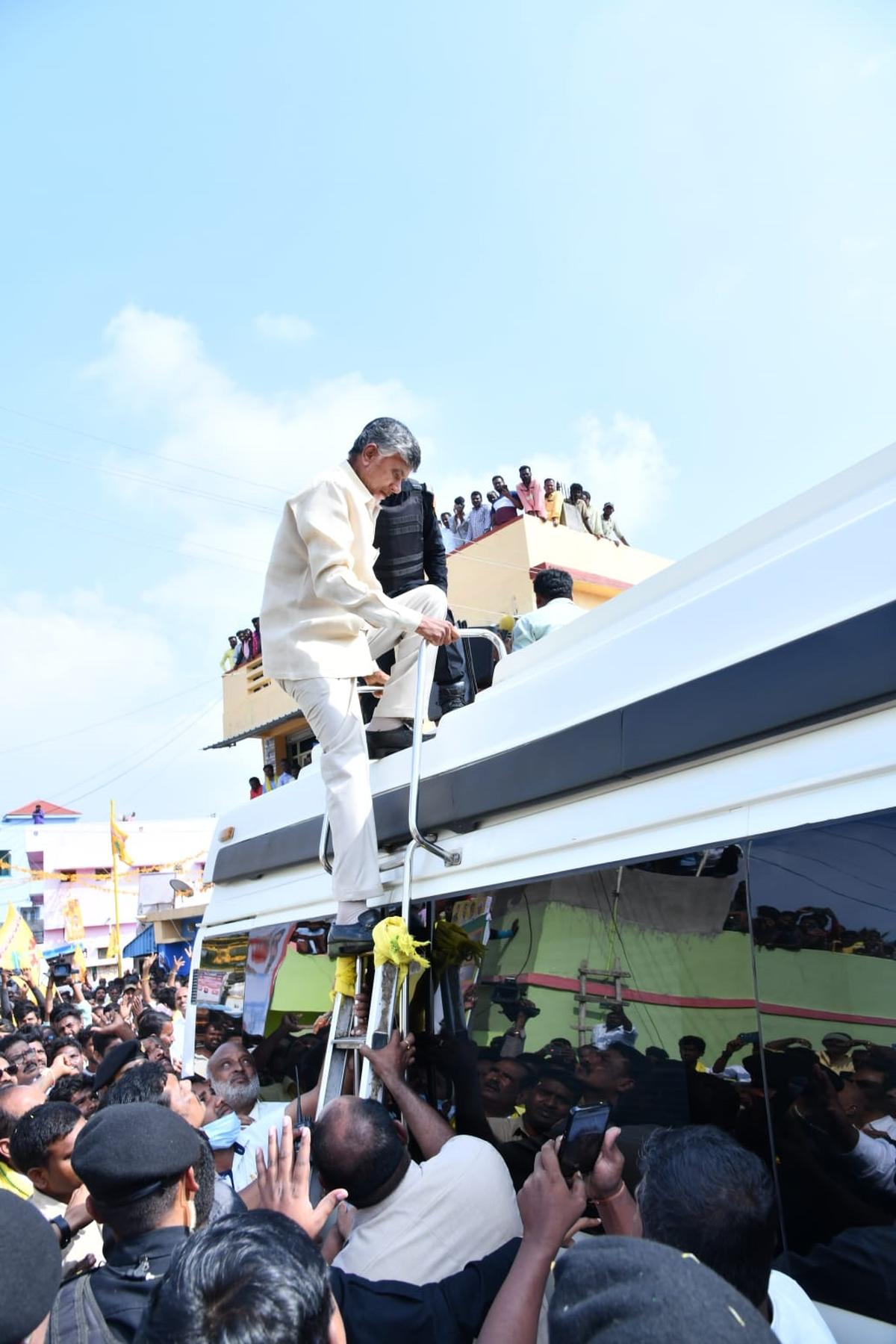 Chandrababu Naidu vows to end ‘Jagan’s atrocious rule’ in Andhra Pradesh - The Hindu