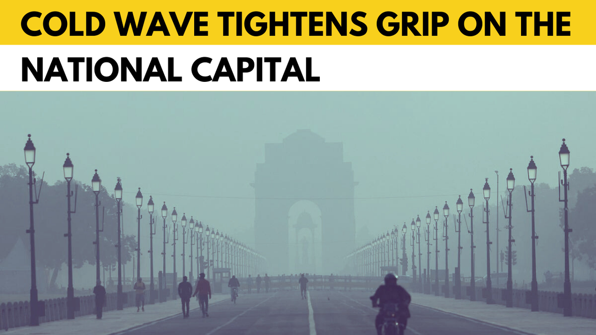 Delhi shivers as minimum temperature drops to 3.2°C; cold wave and fog ...